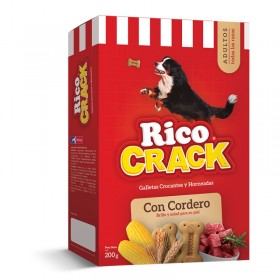 RICOCRACK ADULTO CORDERO 200 G | Casa Mascotas